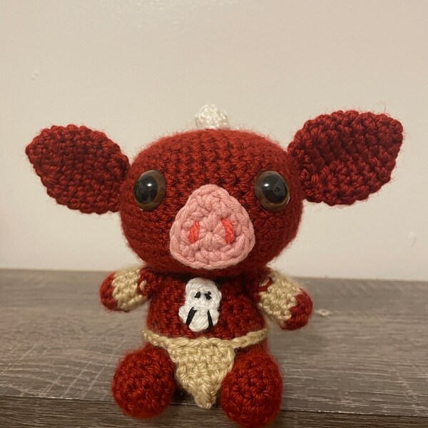 PDF File Pig Goblin Amigurumi Crochet Pattern - Etsy