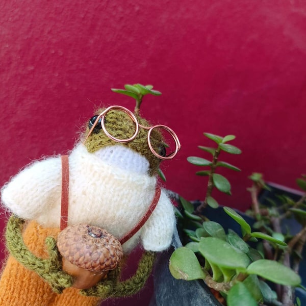 Cute Green Frog With Sweater,froggie Frog Crochet,amigurumi Frog ...