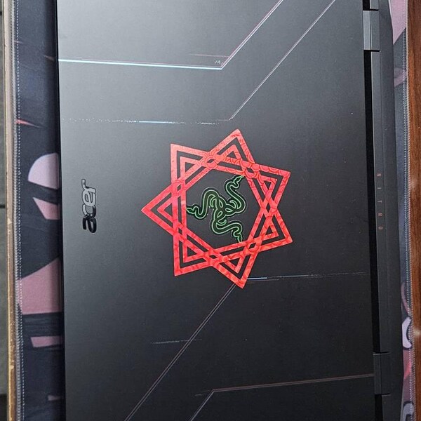 DOUBLE HEPTAGRAM Decal Vinyl Sticker //red: Matte, Metallic, or ...