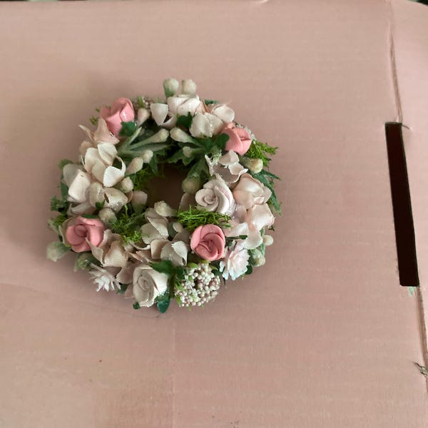 Miniature Draping Rose Window Box/polymer Roses/draping Greenery/6 ...