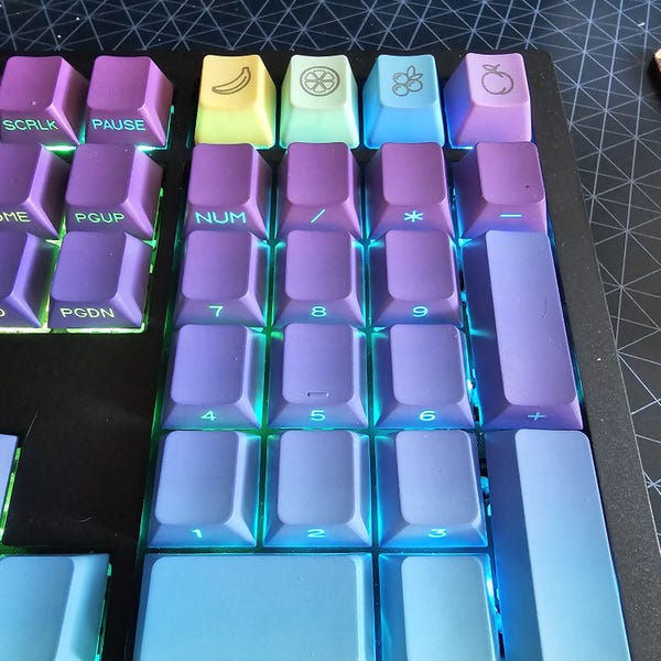 Rune Keycap Set, Elder Futhark Runes, Artisan Keycaps, Custom Keys for ...