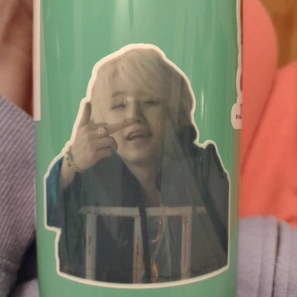 Agust D Middle Finger Sticker | Stickers | Bangtan Sticker | Suga ...
