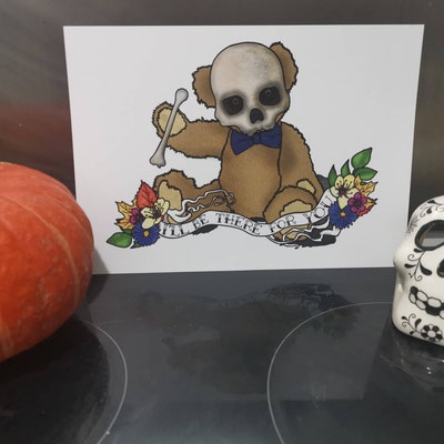 FRESH OUT of FUCKS Dark Humour Tattoo Art Print Recycled Cardstock ...