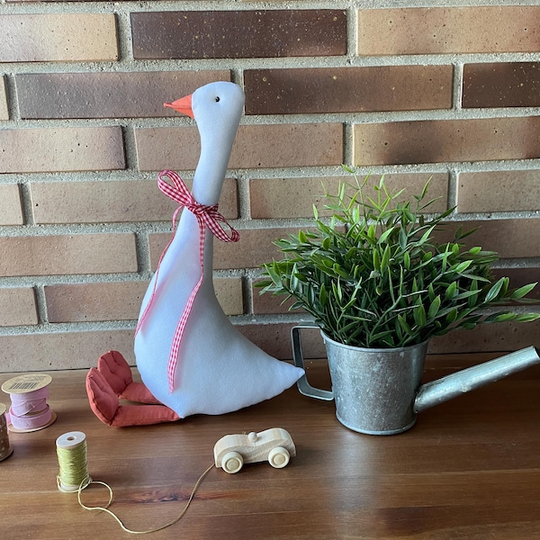 Goose Sewing Pattern, Goose Soft Toy Pattern, Stuffed Animal, Plush ...