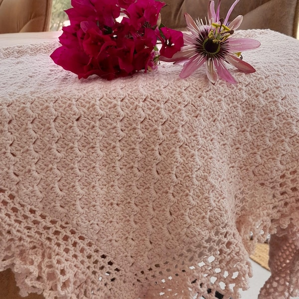 Waffle Stitch Crochet Rug Pattern Pdf - Etsy