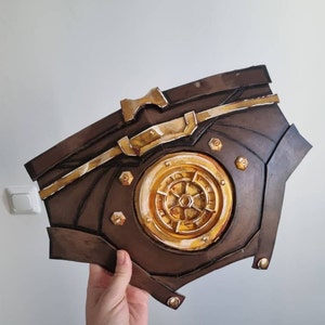 Arcane Season 2 Caitlyn Kiramman Vi Enforcer Pauldron Pattern Cosplay ...