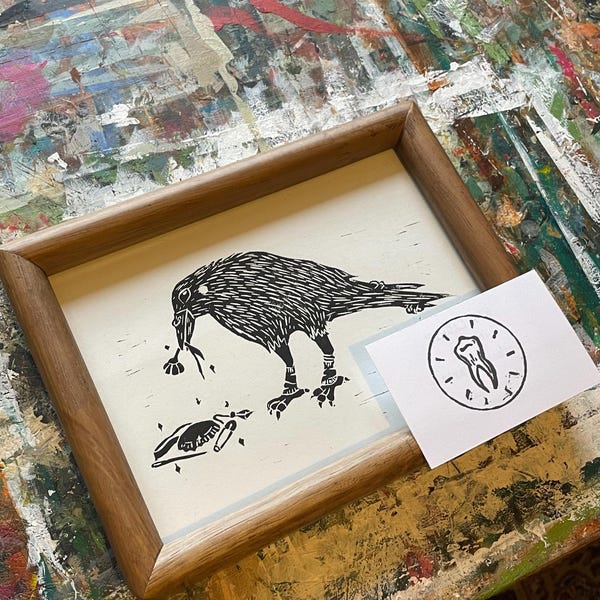 Crip Spit Cry Care - A3 Riso Poster Zine - Etsy