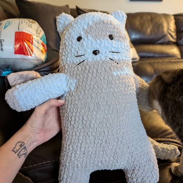 Big Long Cat Crochet Pattern. Create You Own Big Long Cat Amigurumi ...