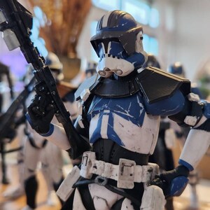 Phase 2 Heavy Clone Trooper Realistic Head 1:12 Scale Black Series - Etsy