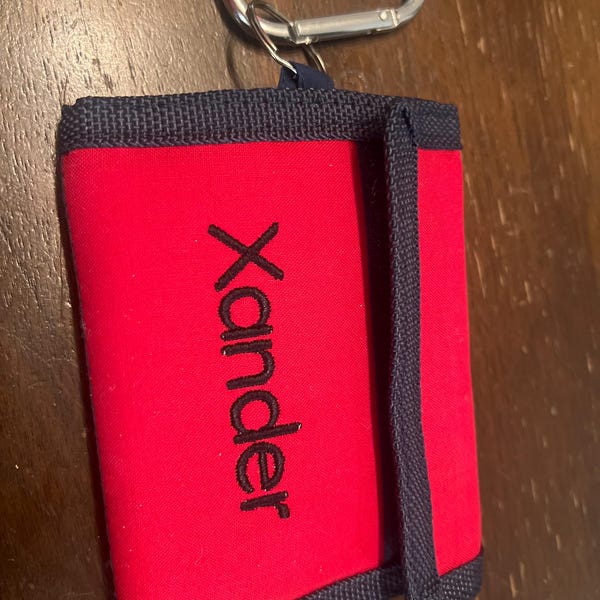 Personalized Girls Wallet, Girls First Wallet, Girls Wallet With Coin ...