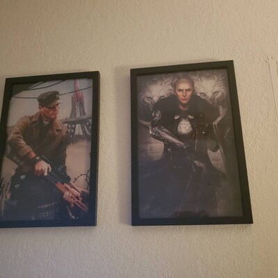 Overwatch Halloween Witch Mercy Art Print 11x17 Inch Open - Etsy