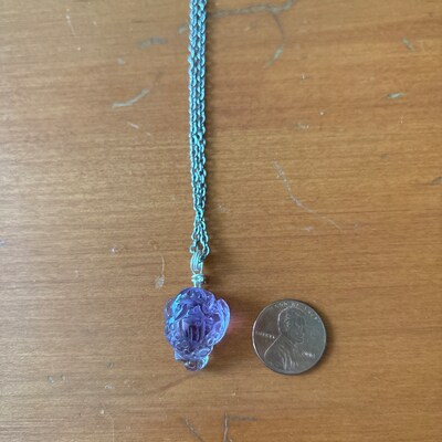 Banded Candy Fluorite Teardrop Pendant W/ a Sterling Silver Bail ...