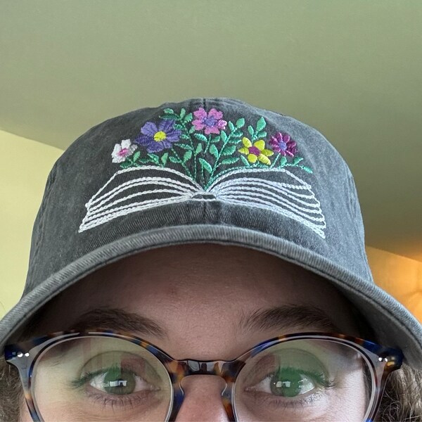 Library Book Hat, Bookish Gifts for Women, Book Lover Gift, Librarian ...