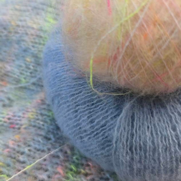 Hand Dyed Mini Skeins of Yarn, 3 X 80m in 20g, Merino Singles, Small ...