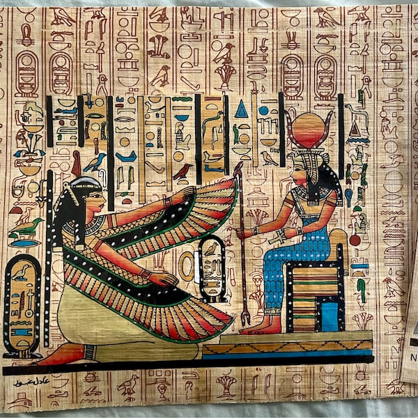 Map of the Last Airbender Avatar Printing on Egyptian Authentic Papyrus ...