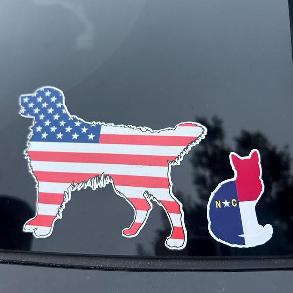 North Carolina Decal - NC State Flag Decal - North Carolina State ...