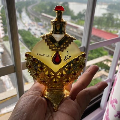Rasha Gold Arabian Perfume Oil Sweet-floral Woody Scent by Khadlaj ...