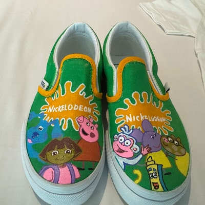 Custom Painted Vans // Completely Customizable Handpainted Shoes / Slip ...