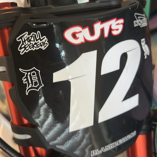 Custom Motocutz Plate Decals - Etsy