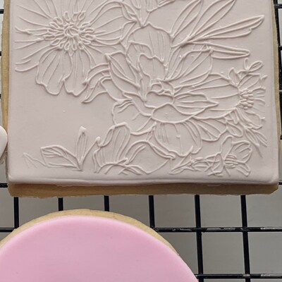 Large Flower Print Embosser - Etsy UK