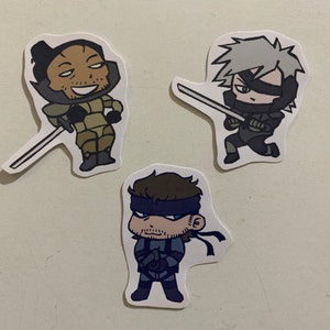 MGS Stickers 1 - Etsy