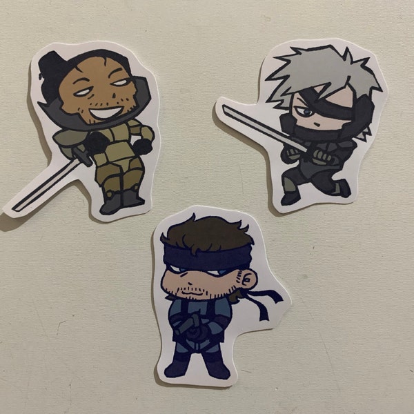 MGS Stickers 1 - Etsy