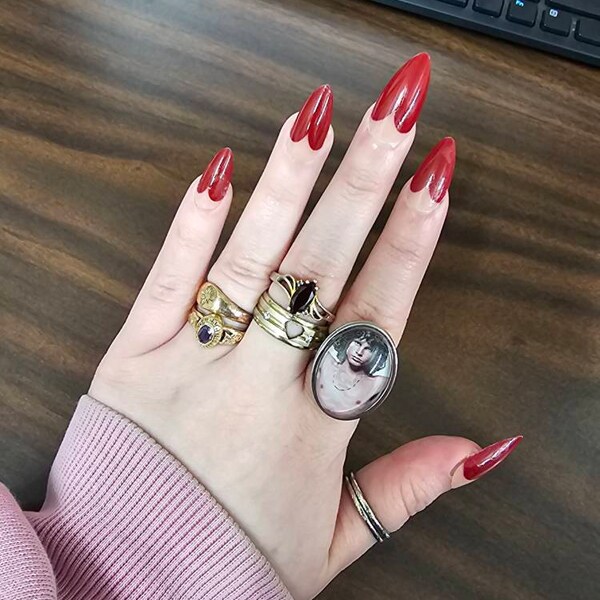 Robert Plant Led Zeppelin Ring | Handmade Image Ring | Americana ...