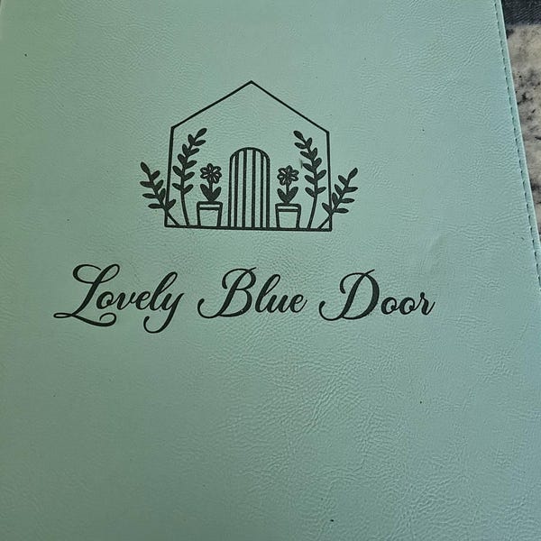 Airbnb Welcome Binder, 3-ring Leather Binder, Custom Engraved Binder ...