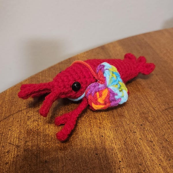 Crawfish Toy; Lobster Crochet; Crawfish Plushies; Crawdad Toy; Stuffed ...
