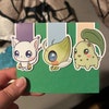 Monsters Magnetic Bookmarks | Bulbasaur Eevee Charmander Squirtle ...