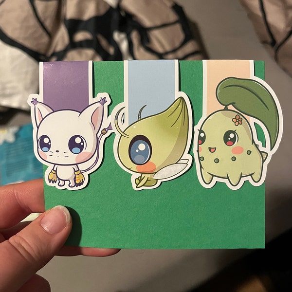 Monsters Magnetic Bookmarks | Bulbasaur Eevee Charmander Squirtle ...
