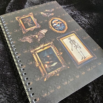 Whimsical Art Deco Night Sky Journal Gift for Her Hard Cover Dream ...