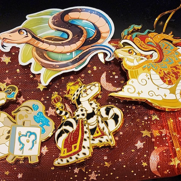 Deep Sea Creature Stickers - Gulper Eel, Giant Squid, Vampire Squid ...