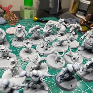 Savage Orcs Combo Team Brutefun Miniatures - Etsy