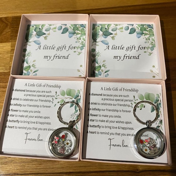 Forget Me Not Keyring ,memorial Gift ,bereavement Gift ,sympathy ...