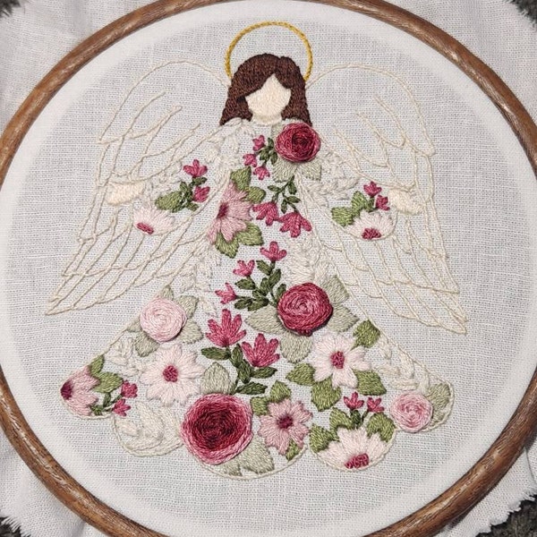 Blooms & Bells Modern Embroidery PDF Pattern, Digital Download, DIY ...