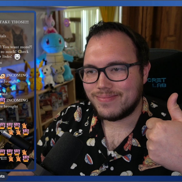 Animated Green Blob Slime Lava Lamp Effect, Webcam Frame for Streaming ...