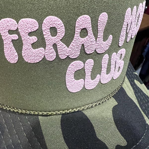 Custom Puff Print Hat, Custom Foam Hat, Custom Mesh Trucker Hat, High ...