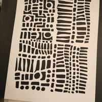 STENCIL | Dance Moves Characters – Special | Mixed Media by Froyle Art ...