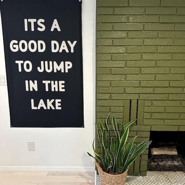 Custom Lake House Flag - Etsy