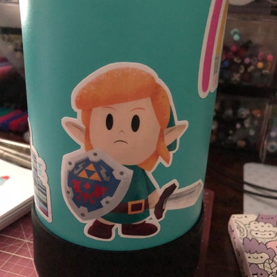Legend of Zelda Link Vinyl Sticker - Etsy