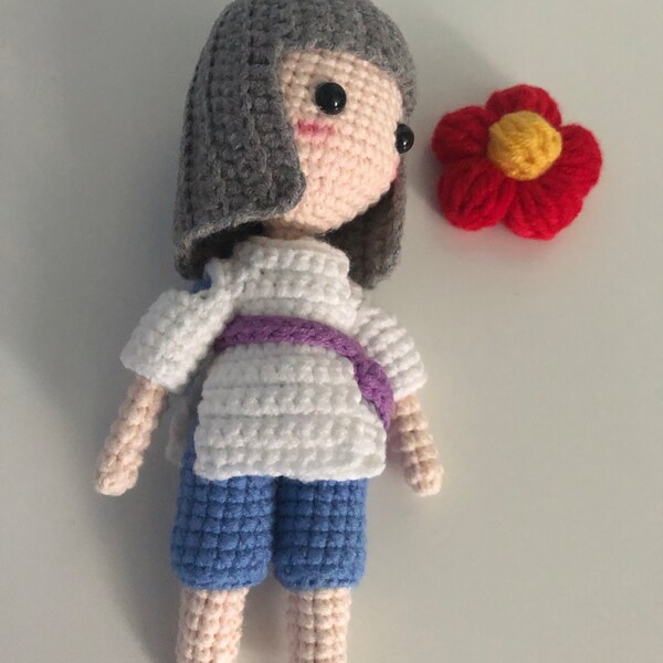 Ready to Go: Handmade Crochet Spirited Plush No Face Man Faceless Man ...