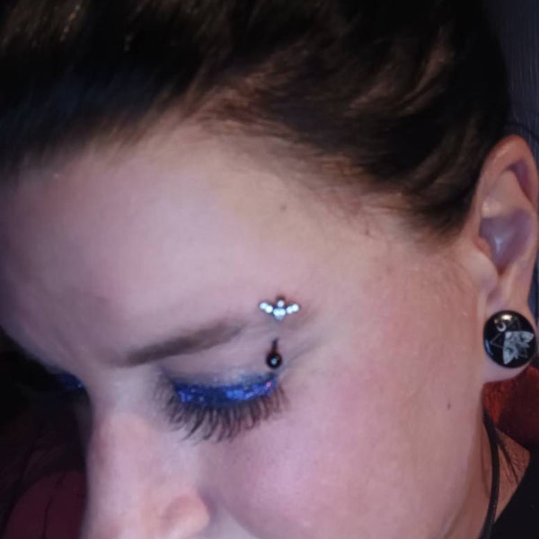 Bat Rook Piercing Jewelry/rook Earring/cartilage Earring/eyebrow Ring ...