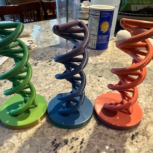 DNA Molecule Model DNA Helix DNA Decor Teacher Gift Kid's Gift Holiday ...