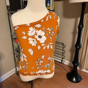 One Shoulder Top Pattern Toddler Crop Top Pattern Toddler - Etsy