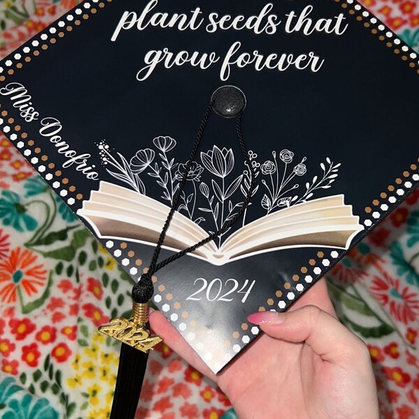 Education Literature Teacher English Librarian Book Printed Custom ...