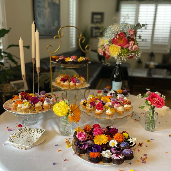 Fresh Edible Flowers Micro Flowers Blend™ - Etsy