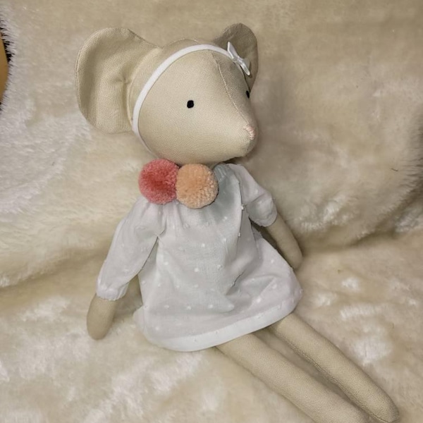 Mouse Doll Sewing Pattern PDF - Soft Toy Tutorial - Etsy