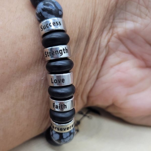 Personalized Engraved Beads With Name, Date, or Design, Add-on Engraved ...
