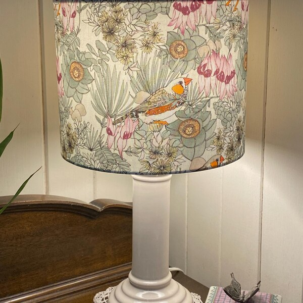 Blue Lampshade, Native Flora, Lampshades Made in Australia, Native ...